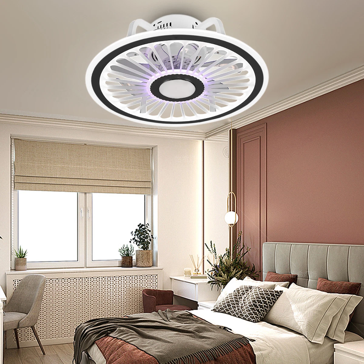 Acrylic Ceiling Fan | Shelly Lighting