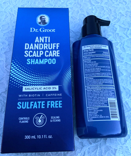 Dr. Groot ANTI DANDRUFF SCALP CARE SHAMPOO WITH BIOTIN- NEW | eBay