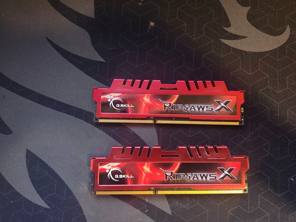 G.SKILL Ripjaws X Series 16GB (2 x 8GB) DDR3 1600MHz Desktop RAM Kit ...