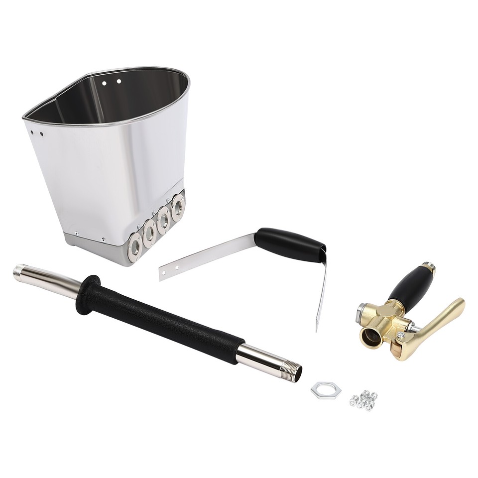 Cement Mortar Concrete Air Stucco Sprayer Hopper 4 Jet Paint Wall ...