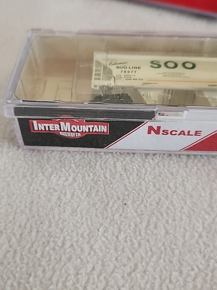 Intermountain Railway Co. N Scale Soo Line Grain Freight Car 67056-08 ...