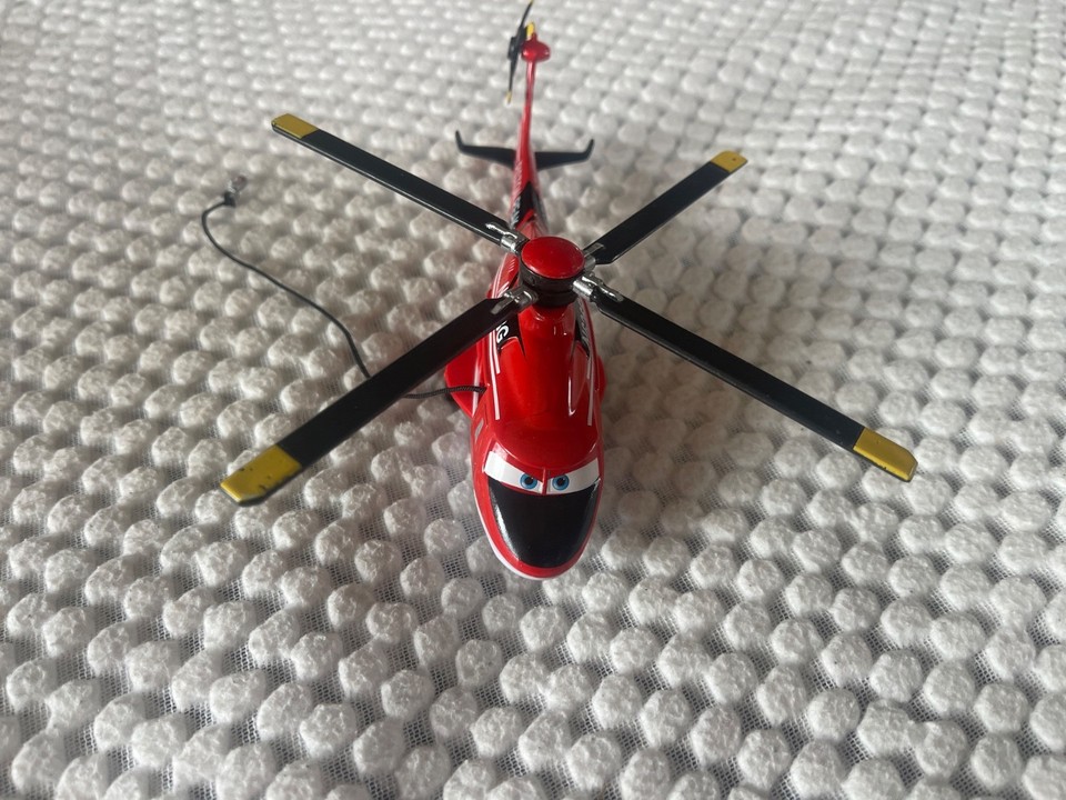 DISNEY PIXAR PLANES 2 FIRE & RESCUE BLADE RANGER HELICOPTER Piston Peak ...