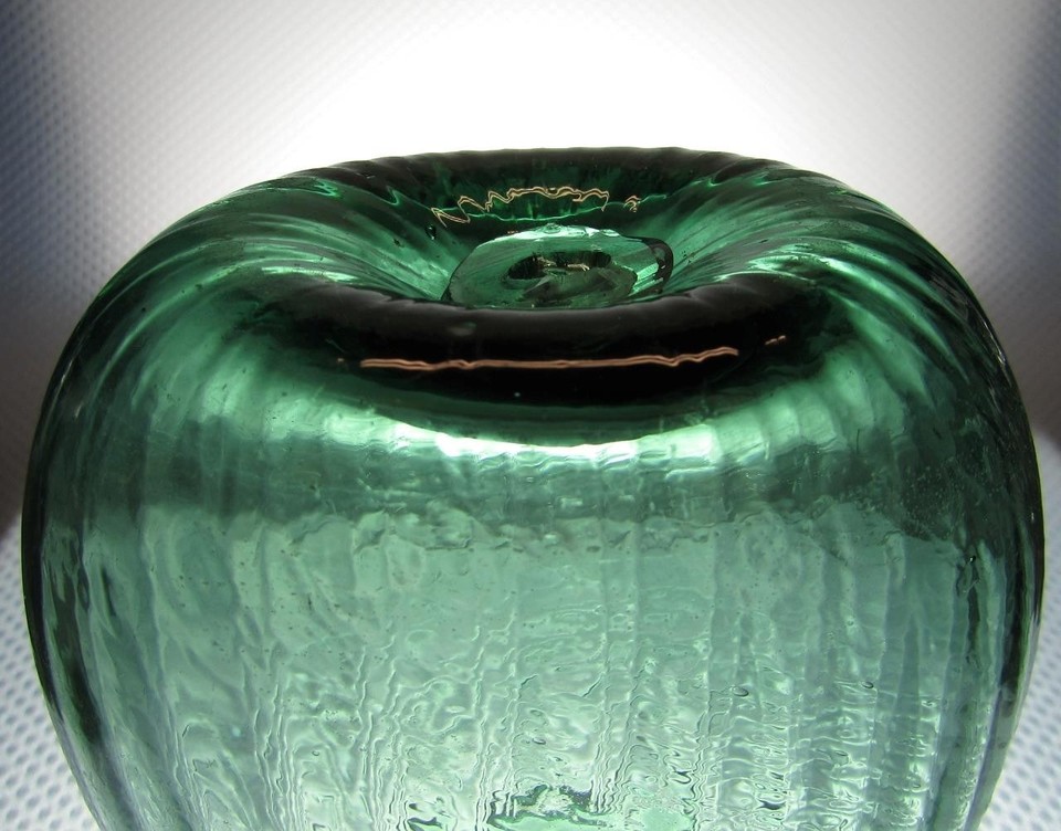 Blue Green Pitkin flask 1800 - 1830 | eBay