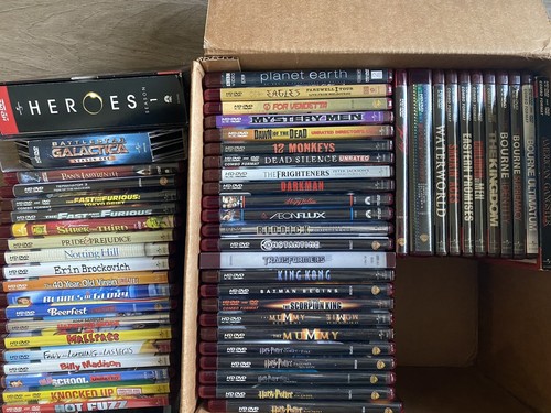 HD-DVD Movie Lot 55 Movies + Shows - TESTED | eBay