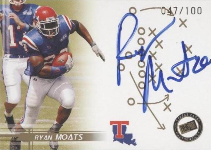 2005 Press Pass - Autographs Ryan Moats Gold /100 (AU, RC) for sale ...