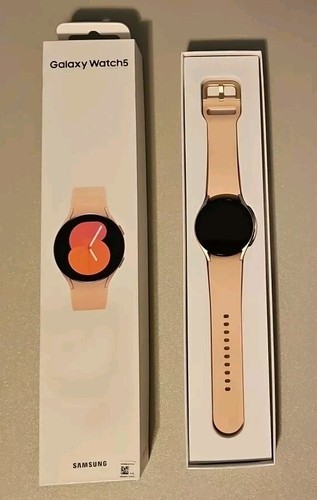 Samsung Galaxy Watch5 SM-R905U Pink Gold LTE Wi-Fi Bluetooth GPS ...