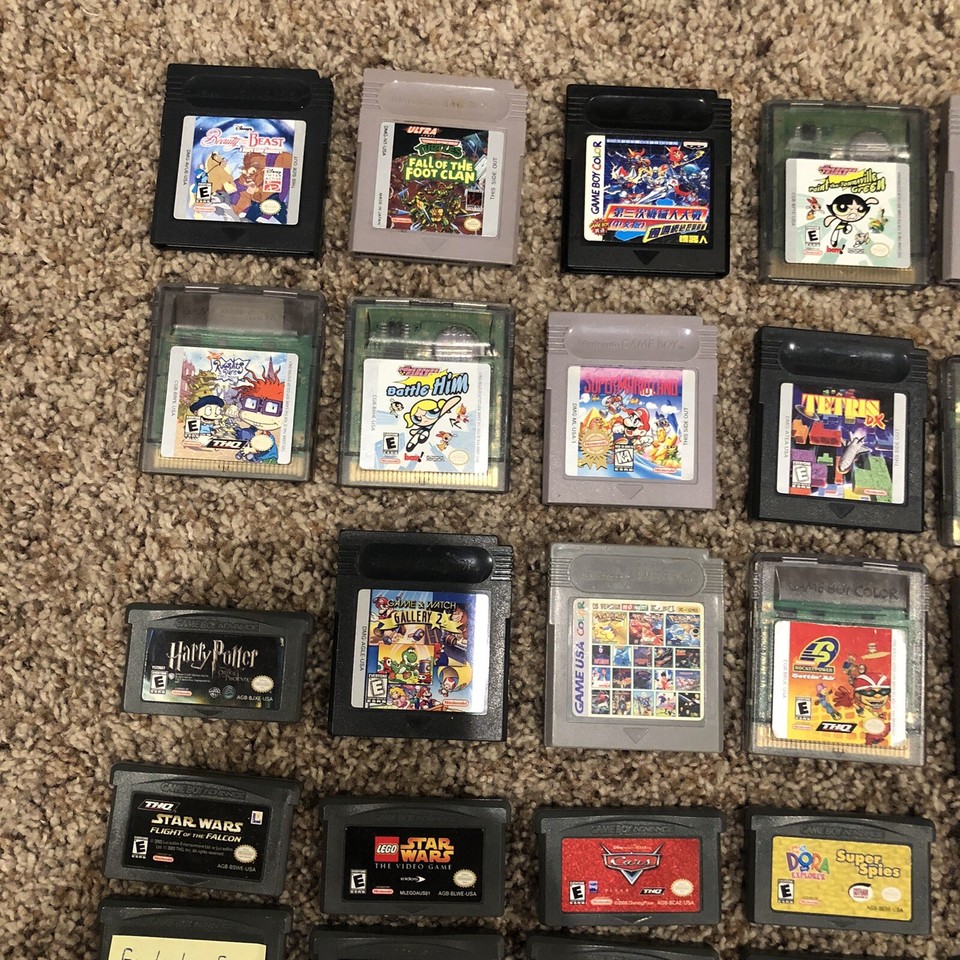 GameBoy Advance/Gameboy Color/Gameboy Game Lot. Pick and Choose. Good ...
