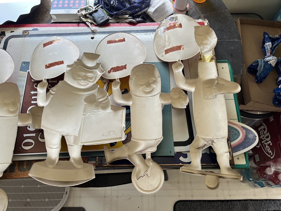 RARE Blatz Beer Sign Baseball Guys Sign 5 Separate Signs HARD TO FIND ...