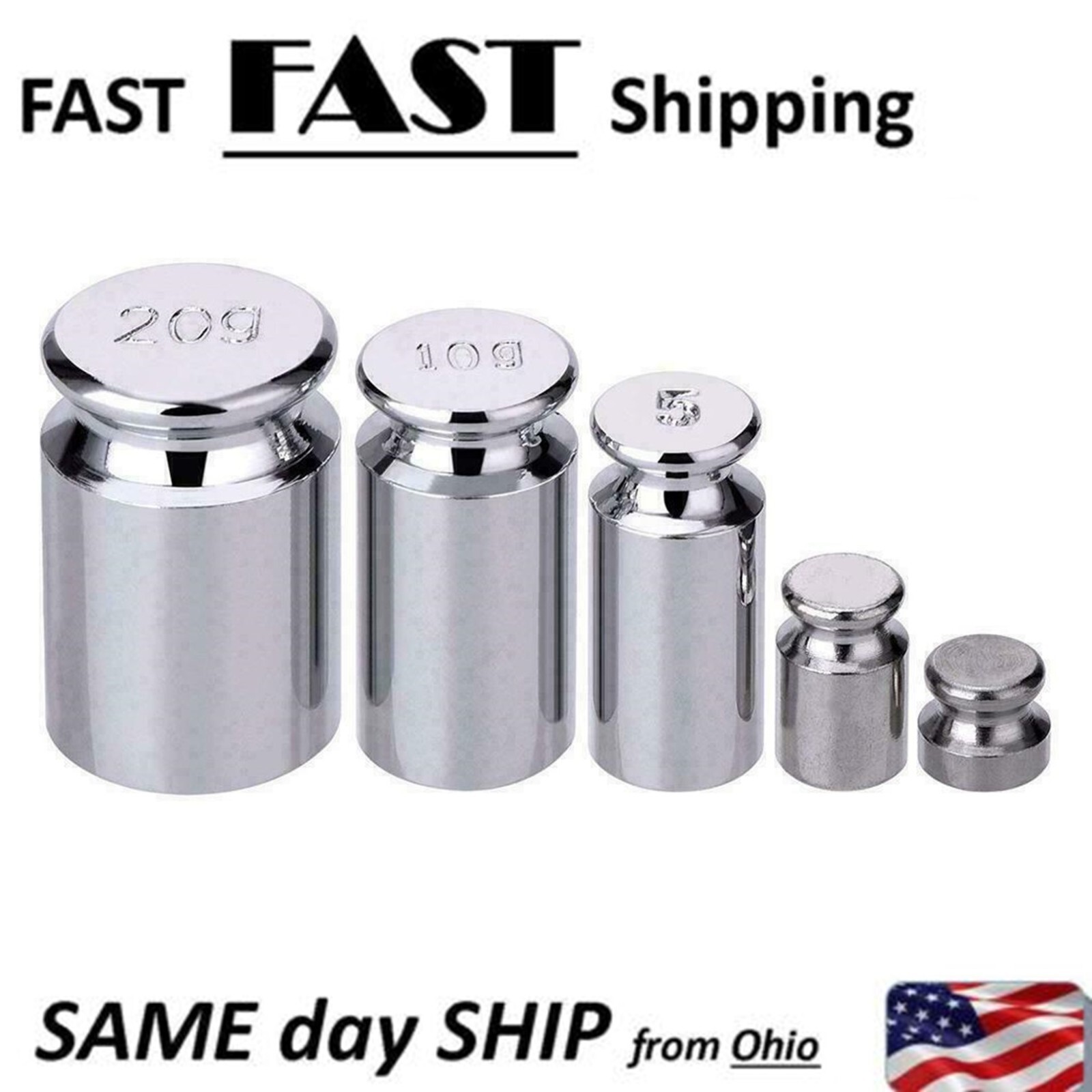 Precision Steel Calibration Weight Kit Set for Balance Scale USA | eBay