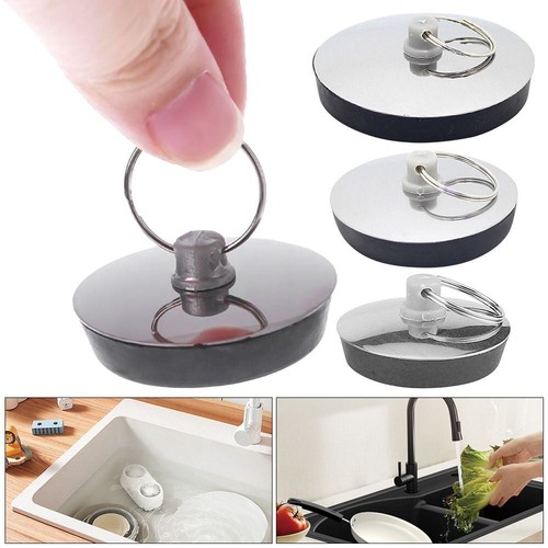 1Pcs Stainless Steel Drain Stopper Bath Tub Caps for Bathtub Washbasin ...