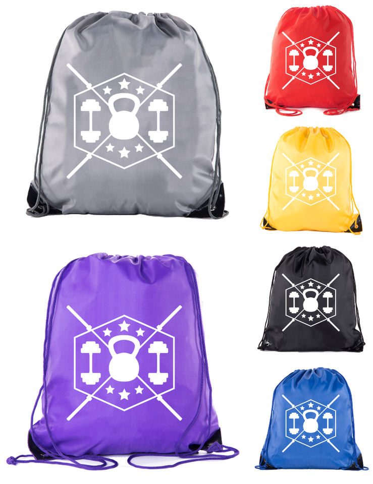 Inspirational Gym quote bags, Gym Drawstring Backpacks Bags for Gym ...