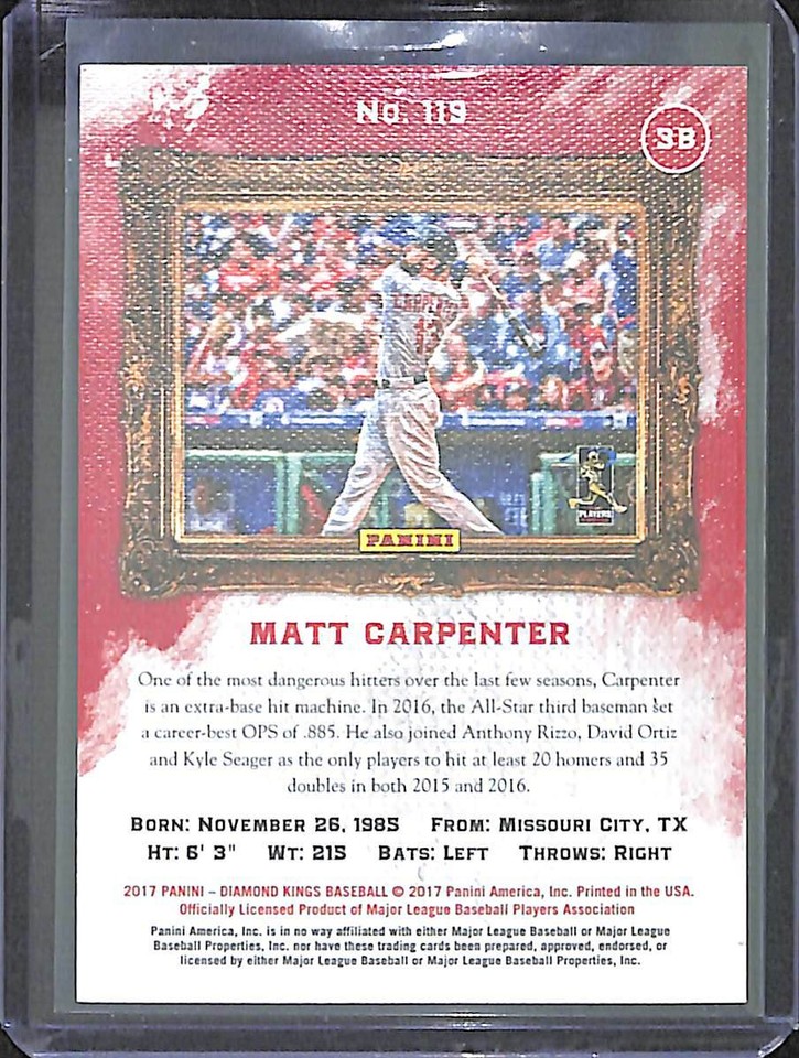 2018 Panini Diamond Kings Recollection Collection Autograph Matt ...