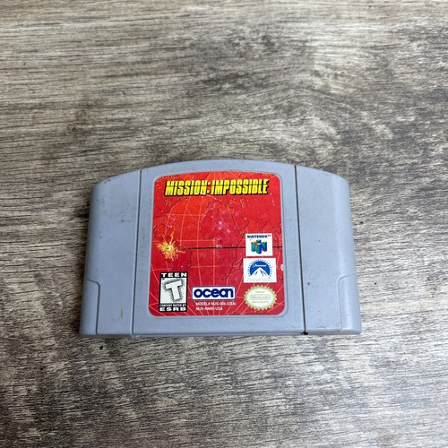 Mission: Impossible 1996 Ocean Nintendo 64 Action-Adventure Video Game ...