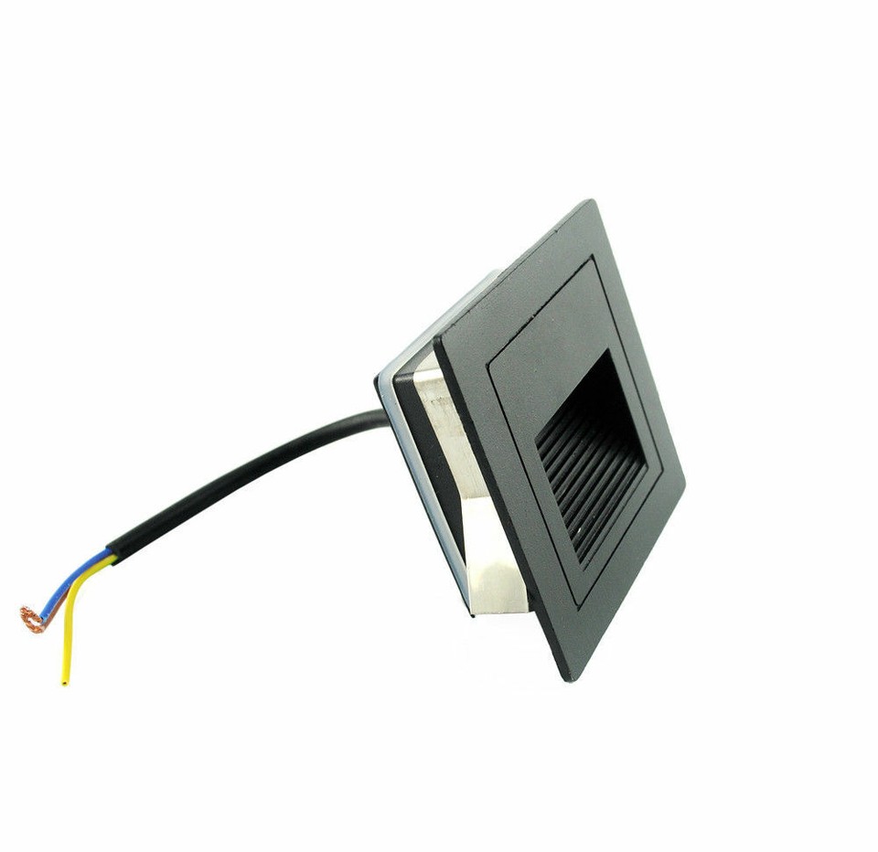 Waterproof 3W LED Step Light Recessed Stair Footlights Embedded Wall ...