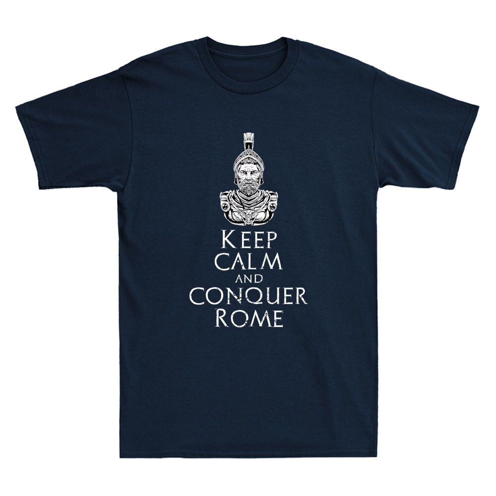 Hannibal Barca - Keep Calm And Conquer Rome Carthage Vintage Men's ...