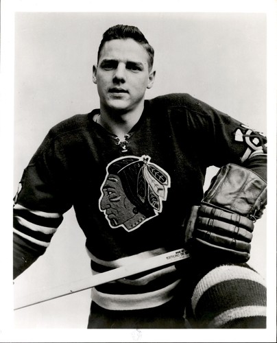 PF2 Original Photo HOWIE GLOVER 1958 CHICAGO BLACKHAWKS NHL HOCKEY ...