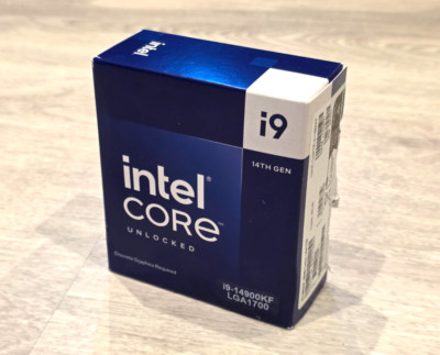 Intel Core i9-14900KF LGA1700 14th Gen CPU PACKAGING, MANUALS, STICKER ...