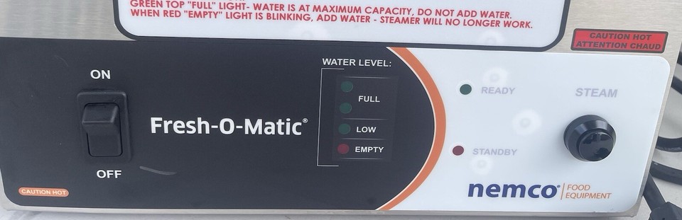 Nemco - 6625B - Fresh-O-Matic 120V Countertop Steamer 400010632404| eBay