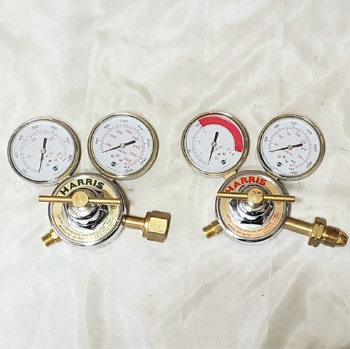 Harris Regulator Set 25-100C Oxygen 25-15C Acetylene Welding Torch ...