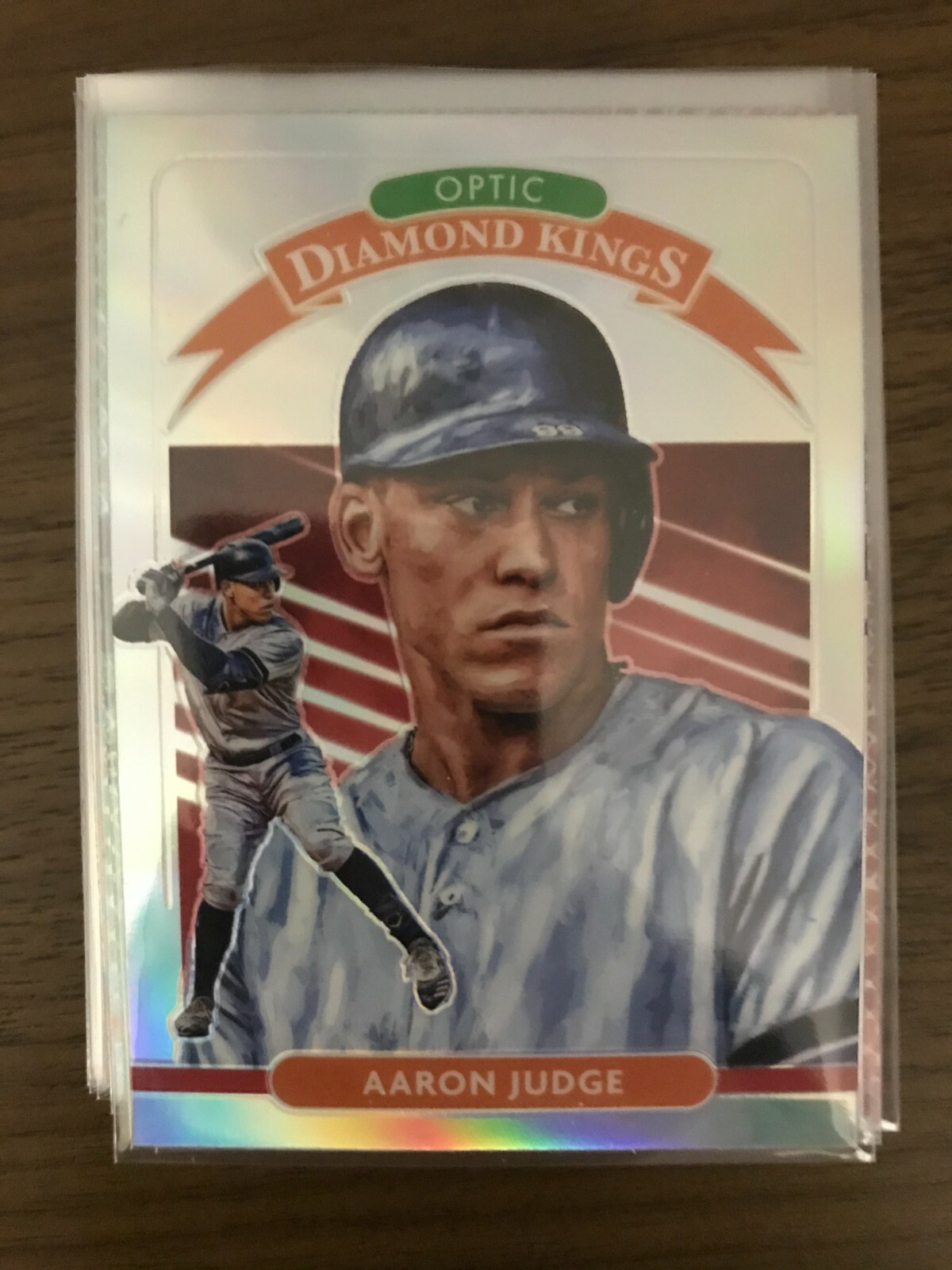 Aaron Judge 2020 Panini Optic Diamond Kings Silver Prizm Refractor ...