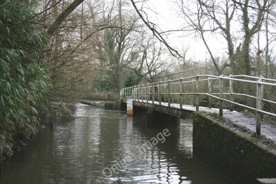 Photo 6x4 New Mill Ford Lower Common/SU7662 On New Mill Road, across ...