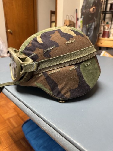 PASGT Helmet Size Large With Goggles | eBay