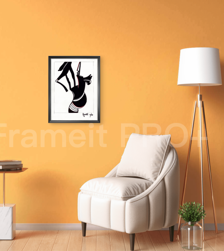 FINELLI ORIGINAL ARTWORK Ink on Paper 9x12 ABSTRACT EXPRESSIONISM PAINTING G6I | eBay