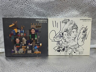 Dynamic Duo - Digilog 1/2 & 2/2 Signed Autographed CD Album Promo ...