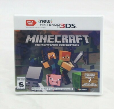 Minecraft: New Nintendo 3DS Edition (New Nintendo 3DS, 2017) Brand New ...