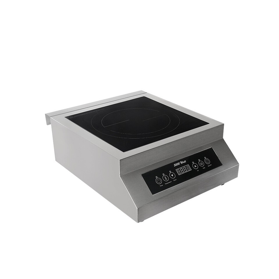 5000W Commercial Induction Cooker Glass-ceramic Glass Hot plate 20kg ...