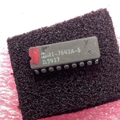 HM1-7643A-5 - HARRIS - PROM, 1K x 4, 18 Pin, Ceramic, DIP | eBay