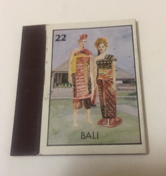 Vintage Matchbook Box Cover Matchcover Super Match Indonesia 22 Bali | eBay
