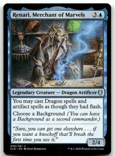 Renari, Merchant of Marvels Baldur's Gate MTG NM | eBay