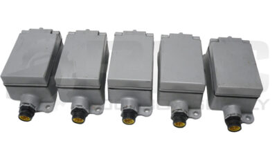 LOT OF 5 APPLETON O-Z/GEDNEY 1/2 16 FSE DEVICE BOX, 1/2", 18 CU IN; FSE ...