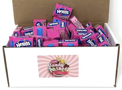 Nerds Mini Candy Bulk (50 Boxes) (Strawberry) In Gift Box | eBay