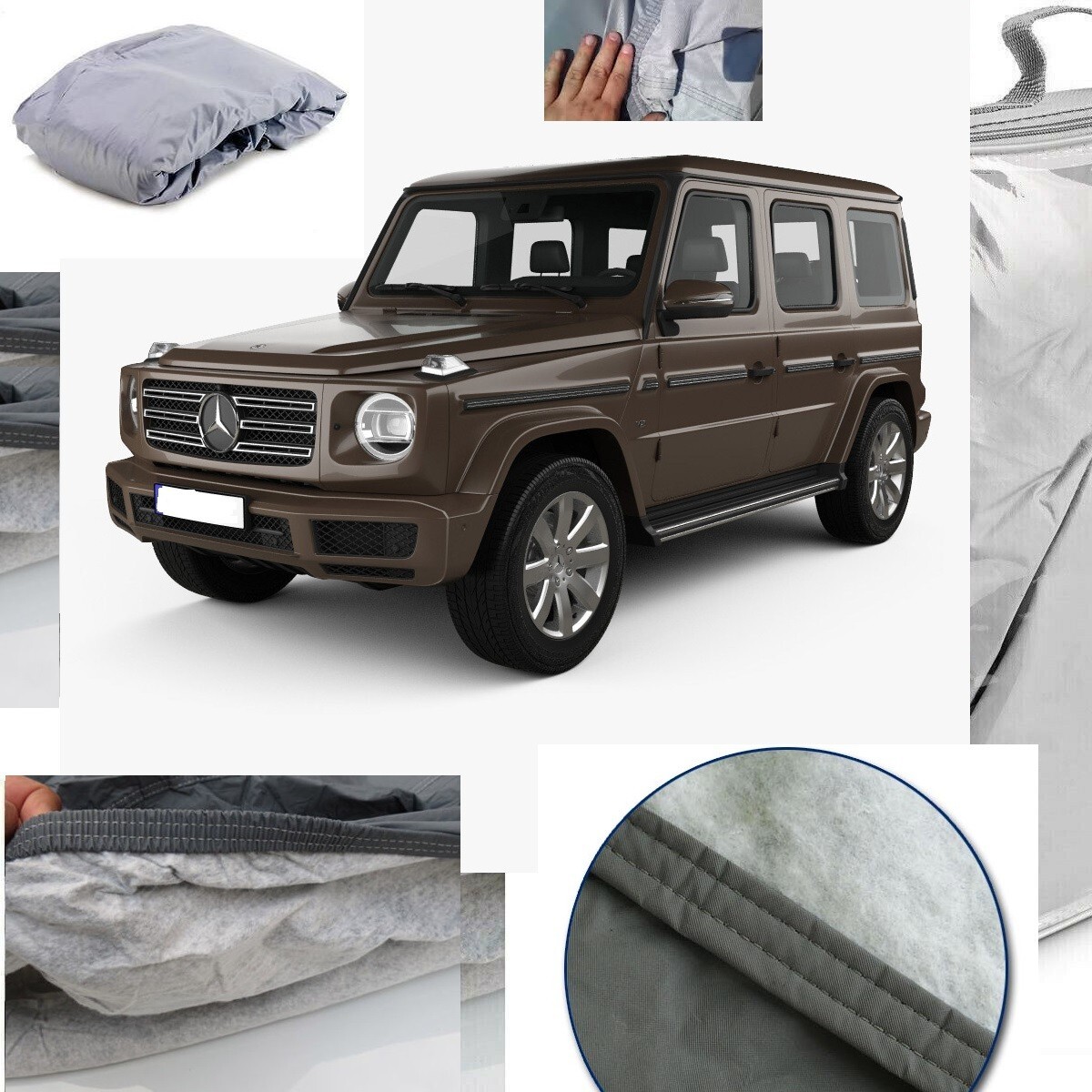 TELO COPRIAUTO TELATO FELPATO PER MERCEDES CLASSE G W463 5 PORTE ANNO ...