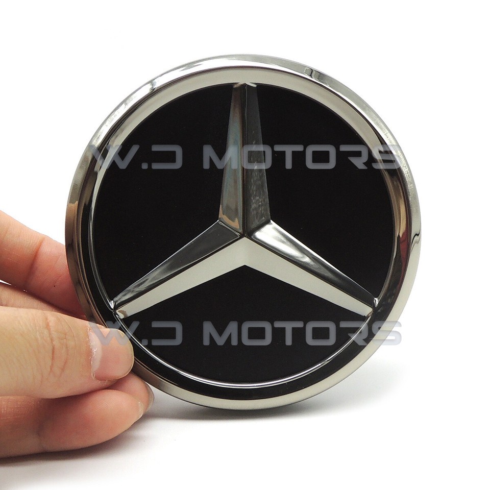 Illuminated Led Car Tail Logo Cold Light Rear Emblem Badge For Mercedes ...