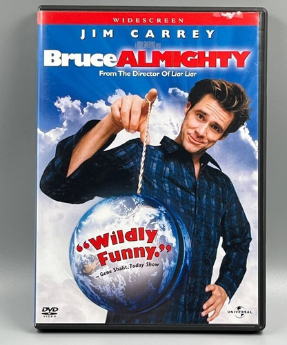 2003 DVD Widescreen Universal Studios Bruce Almighty Jim Carrey 25192282324| eBay