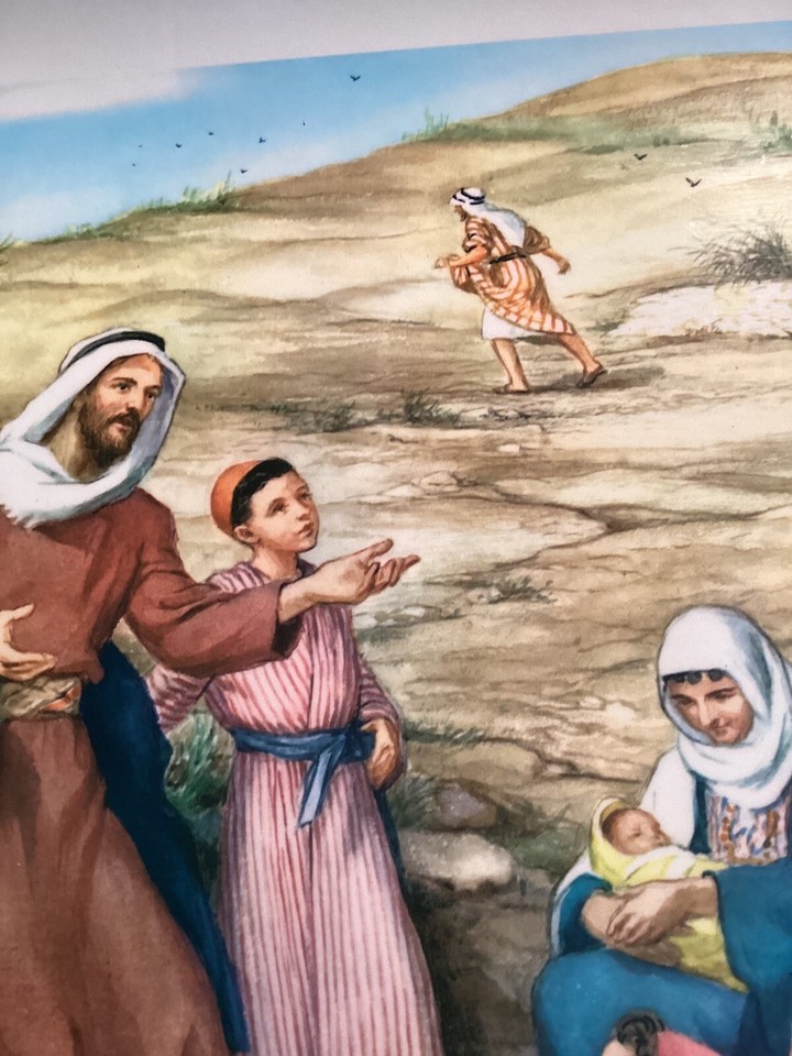 LDS Lithograph 1951 Jesus Disciples Sermon D Handsaker Artwork Print ...