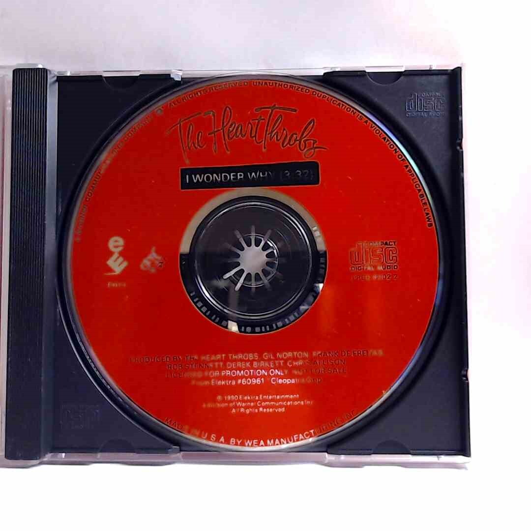 The Heart Throbs – I Wonder Why (CD, Promo, US, 1990, Elektra) AH582 | eBay
