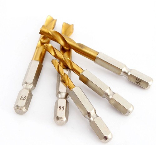 Hex Shank Twist Drill Bit Ultra-short Stainless Steel Special Drill ...