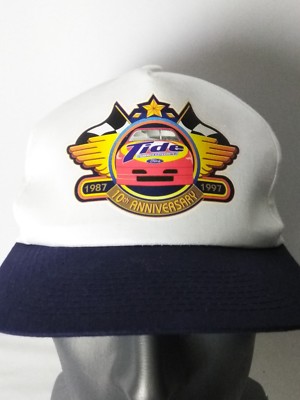 Tide Racing 10th Anniversary NASCAR Vintage Adjustable Snapback Cap Hat ...
