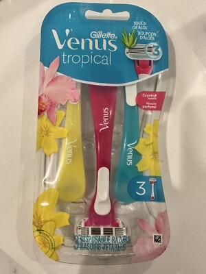 Gillette Venus Women's Disposable Razor - Pink (3 Count) | eBay