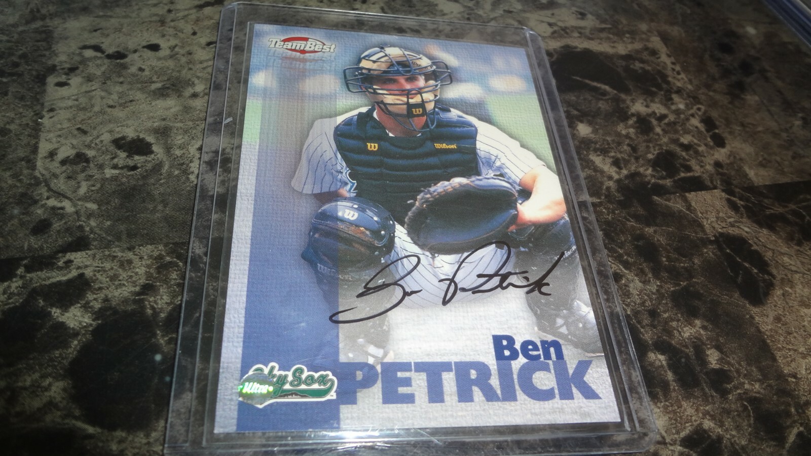 1999 TEAM BEST BEN PETRICK AUTOGRAPHED BASEBALL CARD | eBay