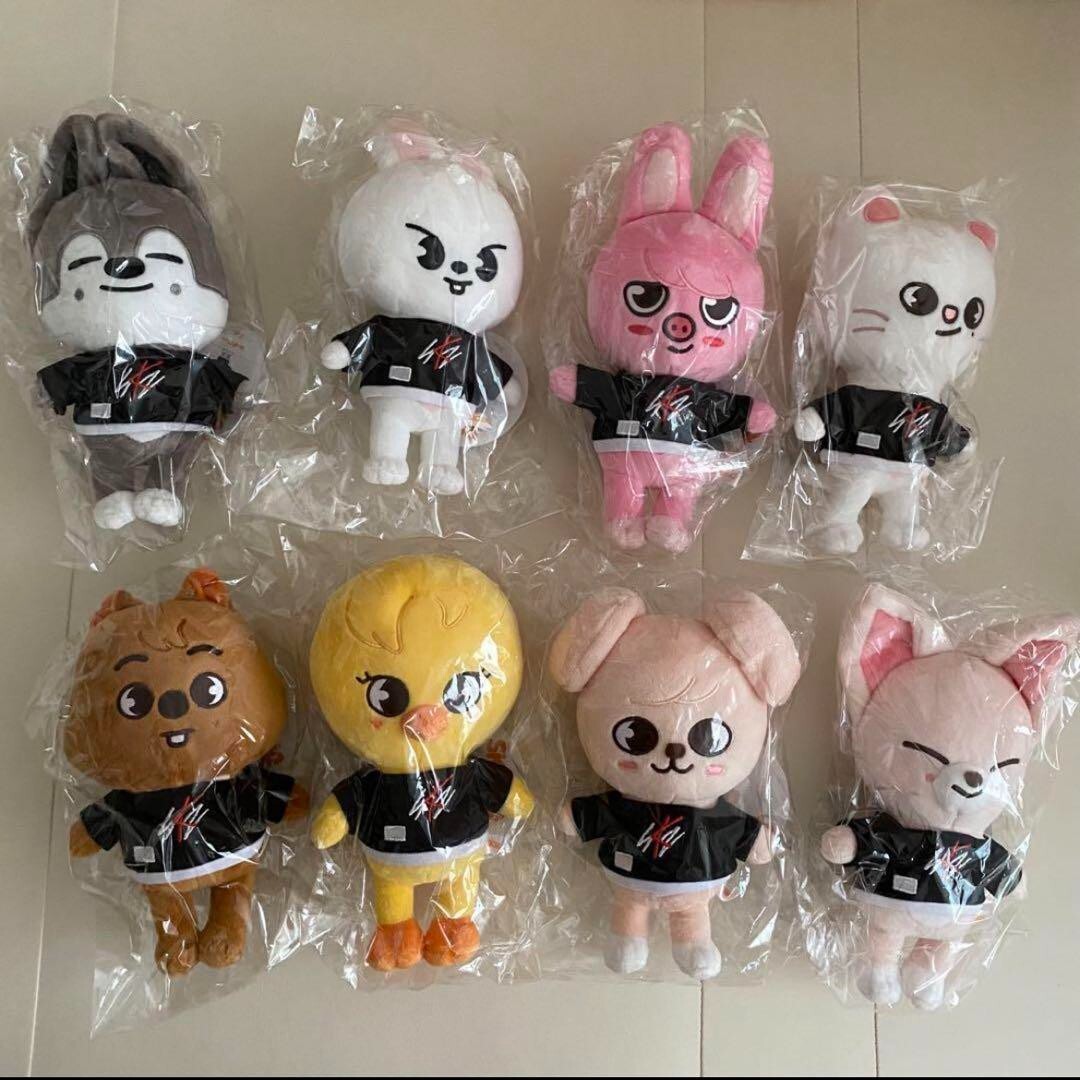 Stray Kids SKZOO Official Original Size Stuffed Plush Toy Complete Set ...