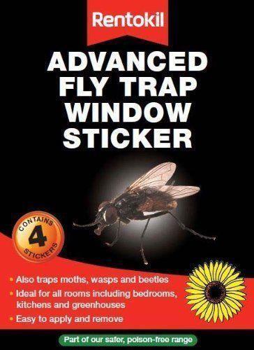 Rentokil Advanced Window Sticker Fly Trap FW35 5012607005048 | eBay UK