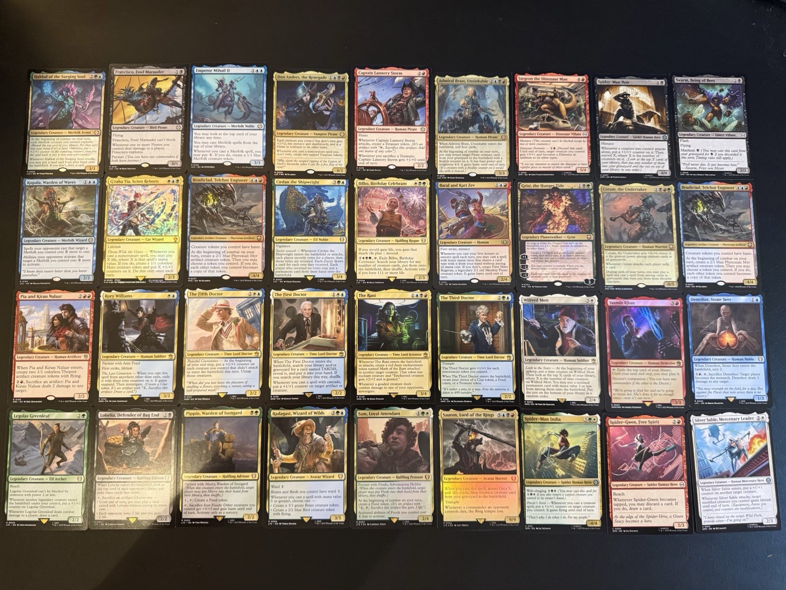 Commander Lot - 10 Legendary Creatures Unique Card Lot MTG EDH LP-NM | eBay
