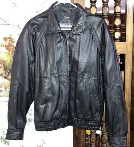 Vintage Members Only Genuine Leather Men’s Jacket - Size 40 | eBay