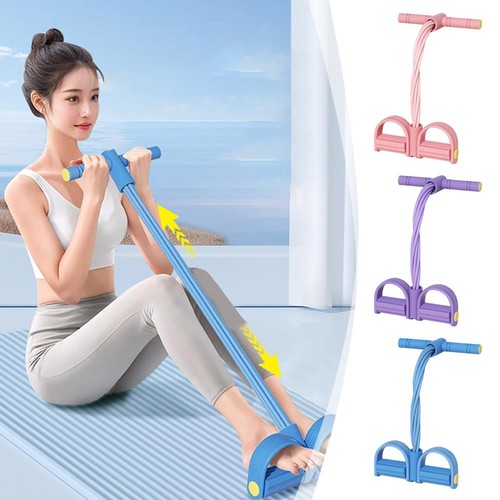 Stirrup Puller 8 Shaped Yoga Bodybuilding Band 6 Tubes Stirrup Puller ∌ ...