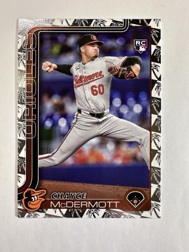 2025 Topps Series 1 Chayce McDermott RC Spring Training Foil #32 ...